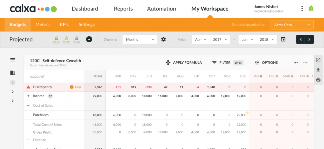 New in Calxa: Excel Spreadsheet Integration - Calxa